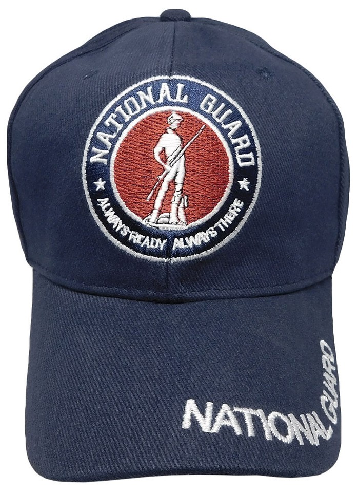 U.S. National Guard Always Ready Always There Navy Blue Embroidered Cap ...