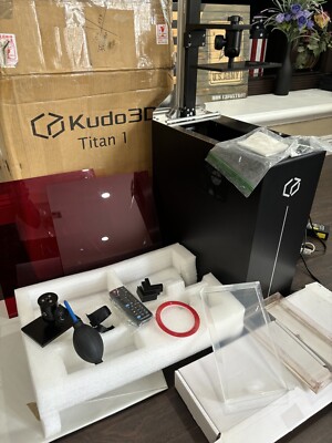 Kudo 3D Titan 1 SLA 3D Printer . Must See Used A Few Times With Box | eBay