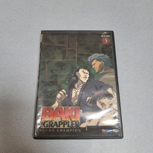 Baki the Grappler Round Volume 5 Young Chanpion Anime DVD Episodes 17 ...
