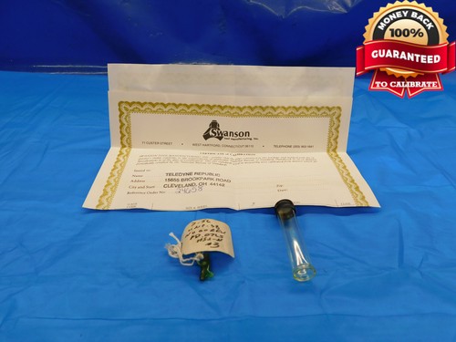 CERTIFIED 2 56 UNF 3B REVERSIBLE THREAD PLUG GAGE #2 .086 NO GO ONLY PD ...