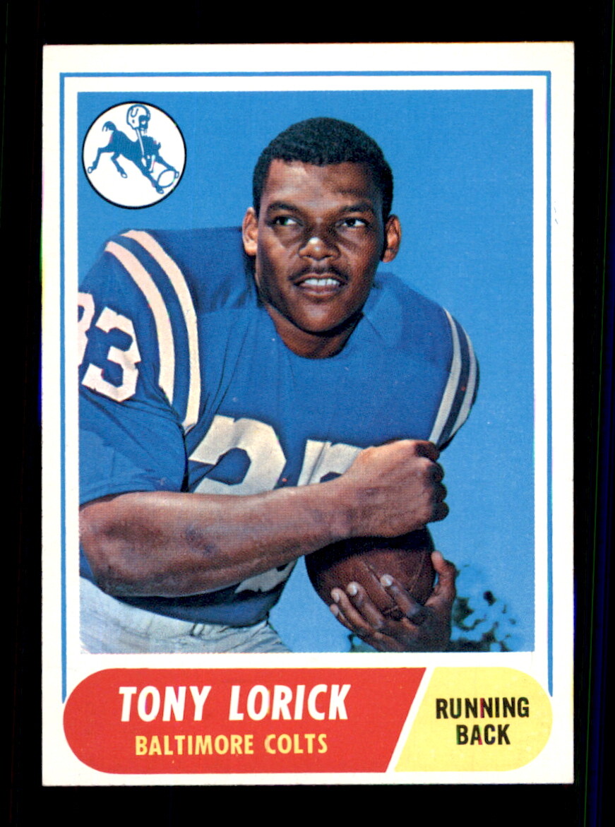1968 Topps #204 Tony Lorick - Crease Free | eBay