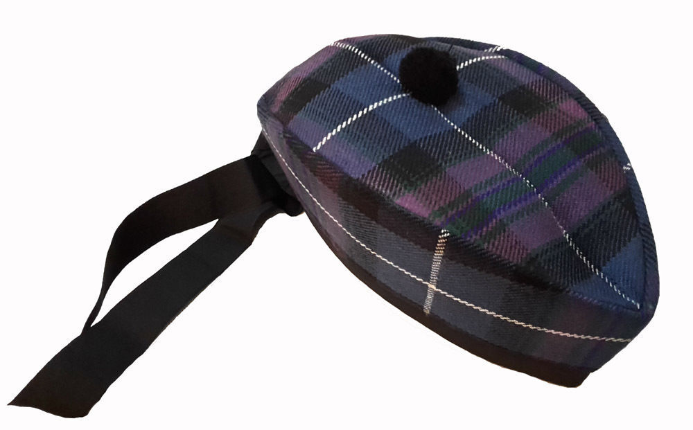 Glengarry Scottish Piper Kilt hat Wool Pride Of Scotland tartan Hats ...