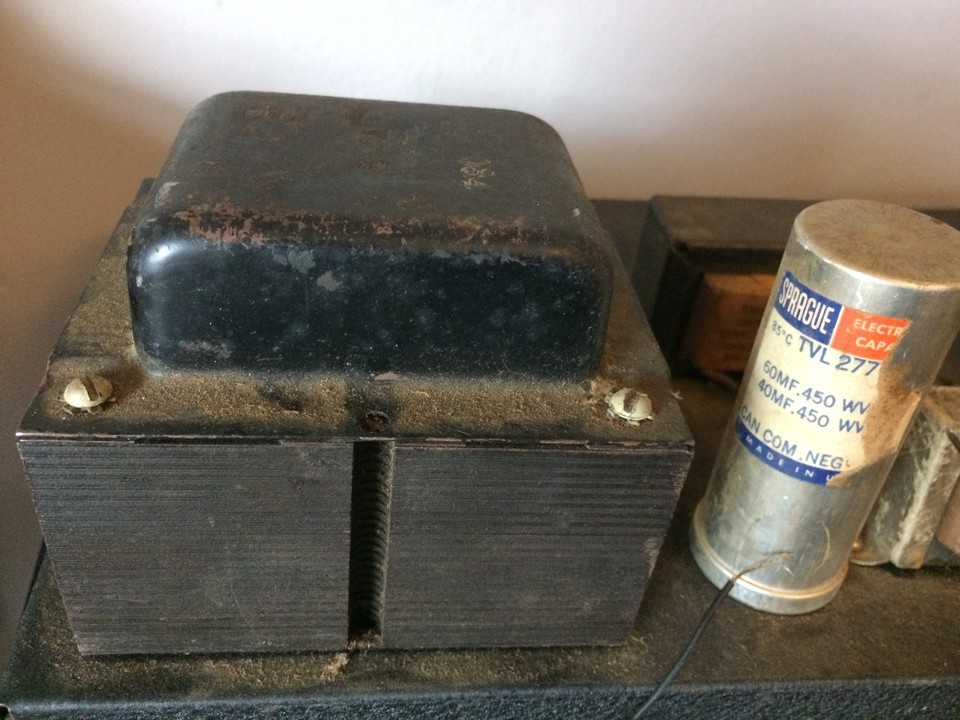 Antique 1940s Tube Amplifier Stancor A-3307 Output Transformer ...