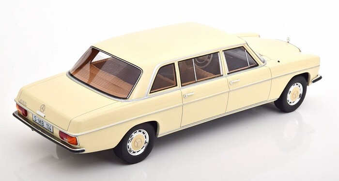 CULT SCALE Mercedes Benz V114 Lang 1970 Cream W 1:18 CML004-2 | eBay