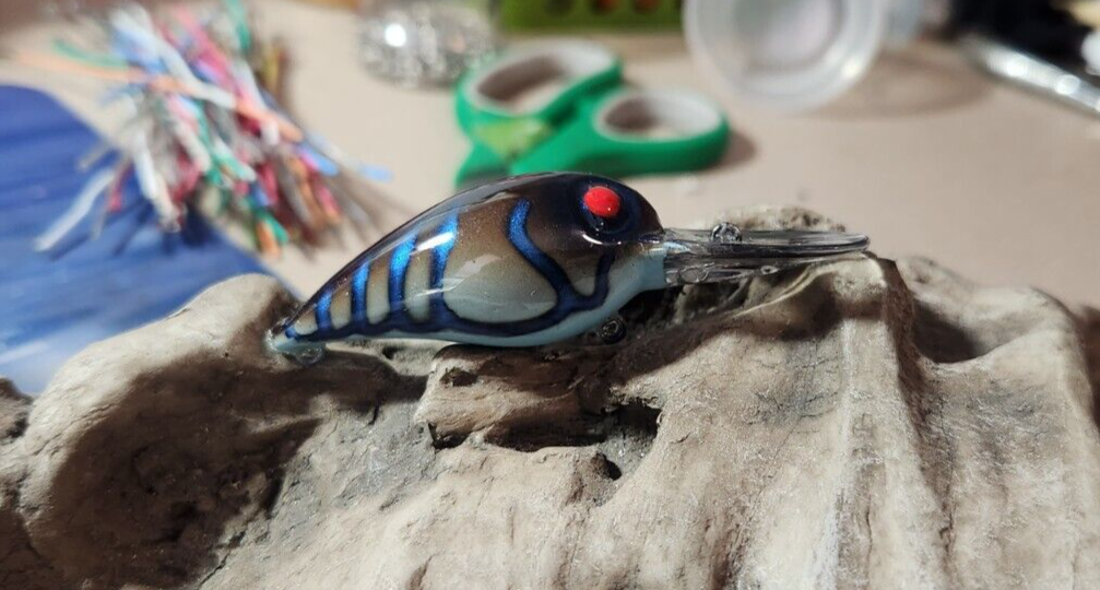 Custom Painted Wiggle Wart(Ghost craw) | eBay