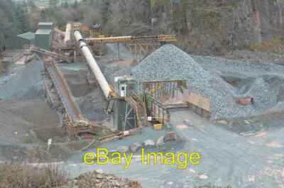 Photo 6x4 Ghyll Scaur Quarry Crusher Millom A view of the road stone ...