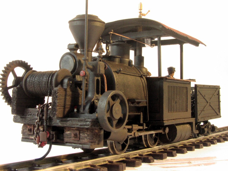 O/On30 Steam Locomotive Dress-up Kit (23 Piece Metal kit suits many ...