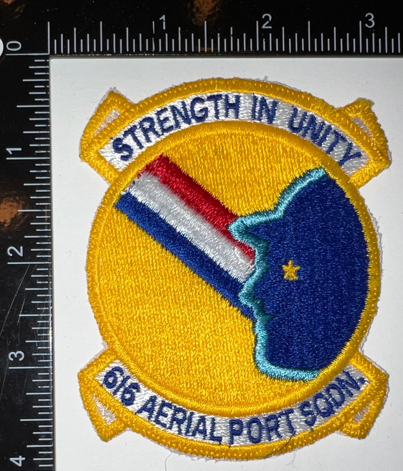 Cold War USAF US Air Force 616th Aerial Port Squadron Patch | eBay
