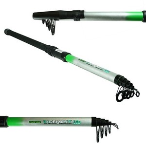 12ft Telescopic Travel Fishing Rod Sea Fishing Beachcaster Rod ...