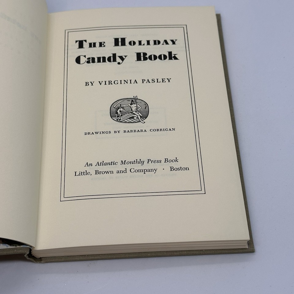 Vintage 1952 The Holiday Candy Book by Virginia Pasley 7th Print ...