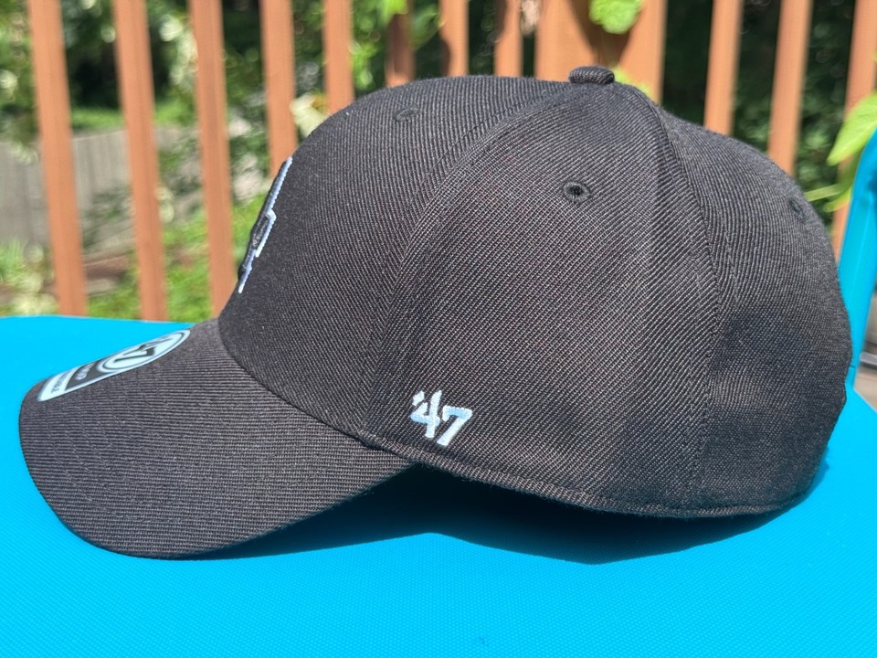 LOS ANGELES DODGERS '47 MVP Adjustable Cap Hat MLB $30 Wht Rim Black ...