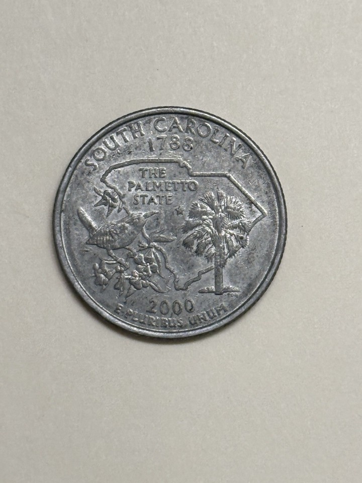 EXTREMELY RARE QUARTER 2000 P South Carolina State Quarter | eBay