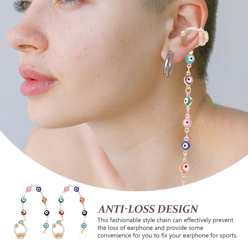 Anti-lost and Anti-drop Earhooks Copper Chain for Wireless Earphone ...