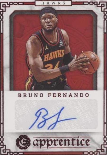 2020-21 Panini Chronicles - Excalibur Apprentice Signatures Bruno ...