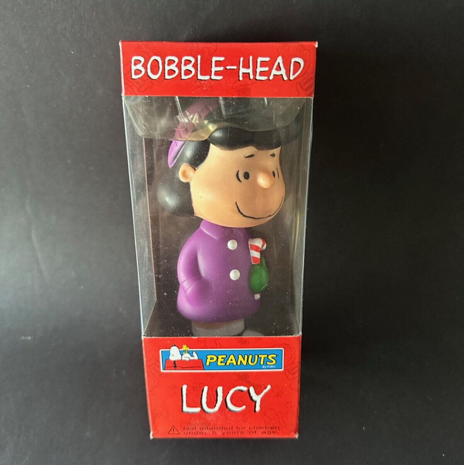 PEANUTS Christmas Charlie Lucy Snoopy Linus 4x bobble-head Funko | eBay
