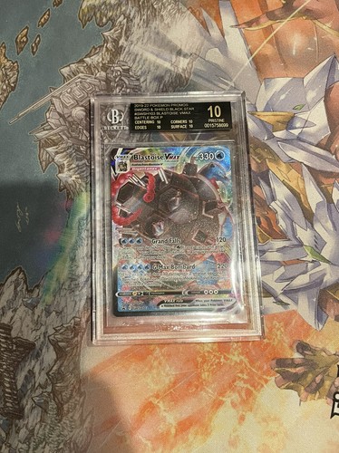 POP 1 BGS 10 Black Label- Pokemon - Blastoise VMAX - Blastoise Vmax Box ...