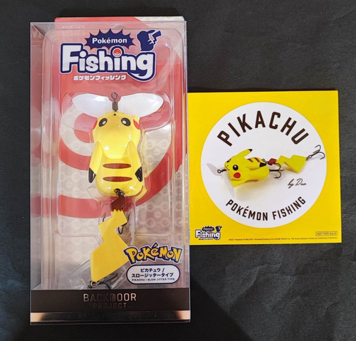 DUO PIKACHU slow jitter type pokemon With sticker Fishing Lure From ...