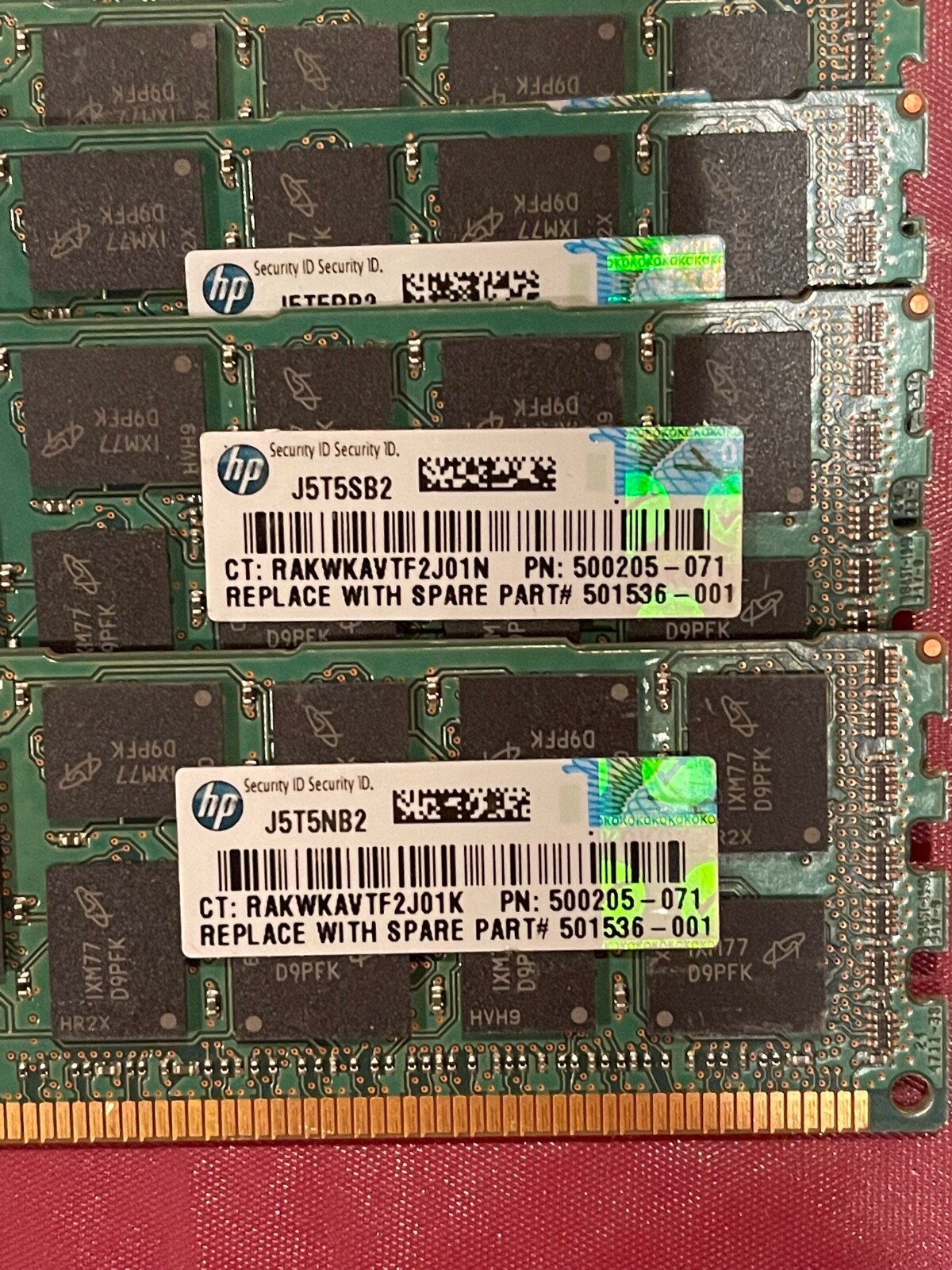 8gb Micron Mt36jsf1g72pz-1g4m1ff Pc3-10600r 2rx4 ECC Server Memory RAM ...