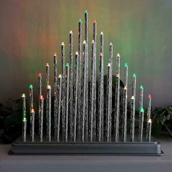 Premier LB201070 33 Color Changing LED Light Metal Candle Bridge for ...