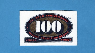 1992 NCAA FOOTBALL 100TH ANNIVERSERY UNIFORM PATCH-NICE!!- MINT | eBay