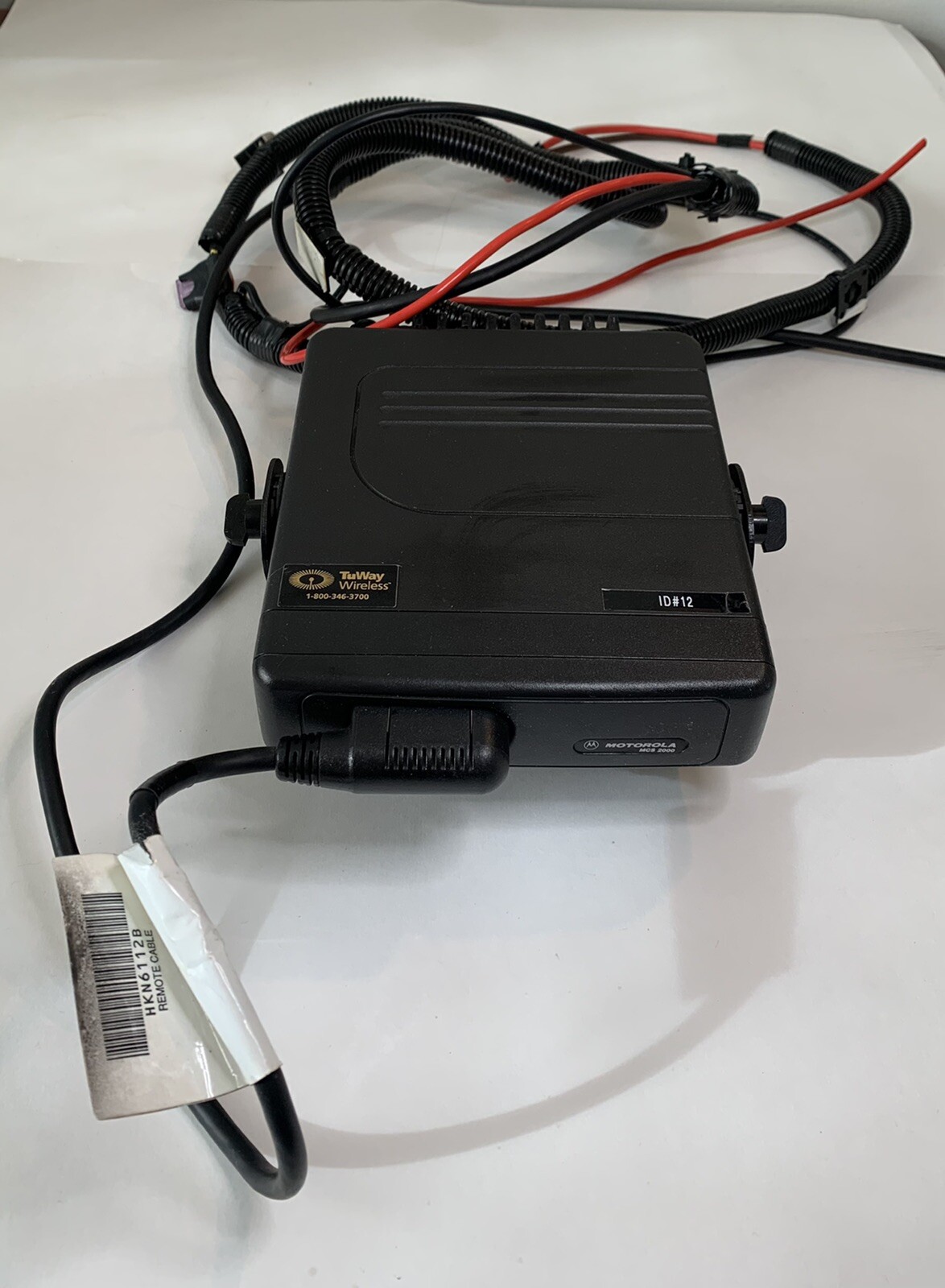 Motorola MCS2000 2 Way Mobile Radio Remote Base Unit M01HX+735W With ...