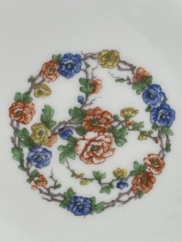 Chenonceaur Haviland LIMOGES France 10" DINNER PLATE Floral Gold RARE ...