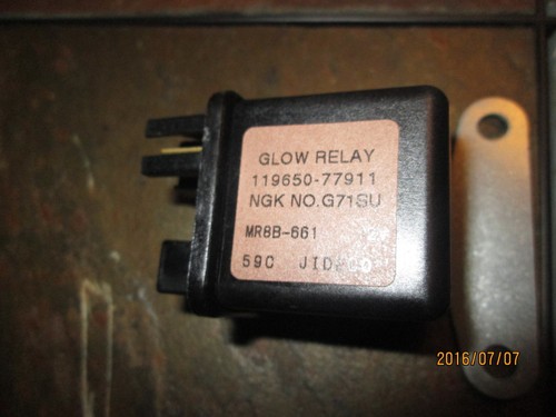 Yanmar+Glow+Plug+Relay+119650-77910+NGK+G71su+John+Deere+Cub+Cadet for ...