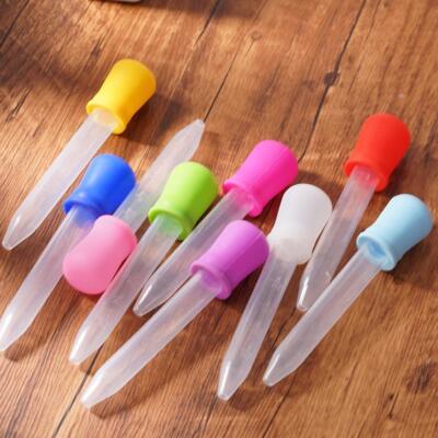 1/5Pcs 5ml Silicone Pipettes Liquid Dropper Food Dropper UK Tool Sweet ...