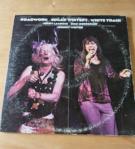 EDGAR WINTER'S WHITE TRASH Roadwork Double LP 1972 Epic KEG 31249 Live ...