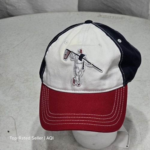 Anderson Ord Golf Hat Cap | Adjustable Back | USA Flag Red White Blue ...