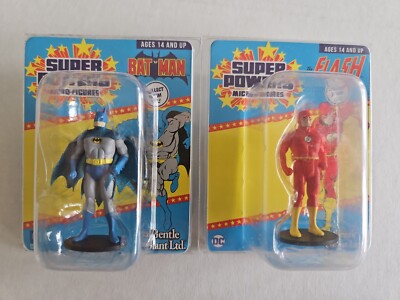NEW 2015 GENTLE GIANT MICRO FIGURES DC SUPER POWERS BATMAN & THE FLASH ...