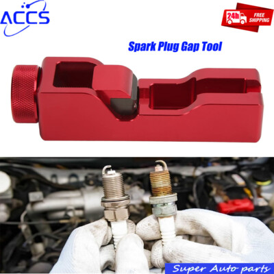 Universal Matte Engine Spark Plug Gap Tool Gapping Gapper 10mm 12mm ...