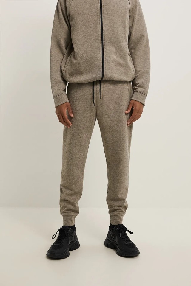 New Zara Jogging Tracksuit Jacket & Pants 2 Pieces S Sand track jogger ...