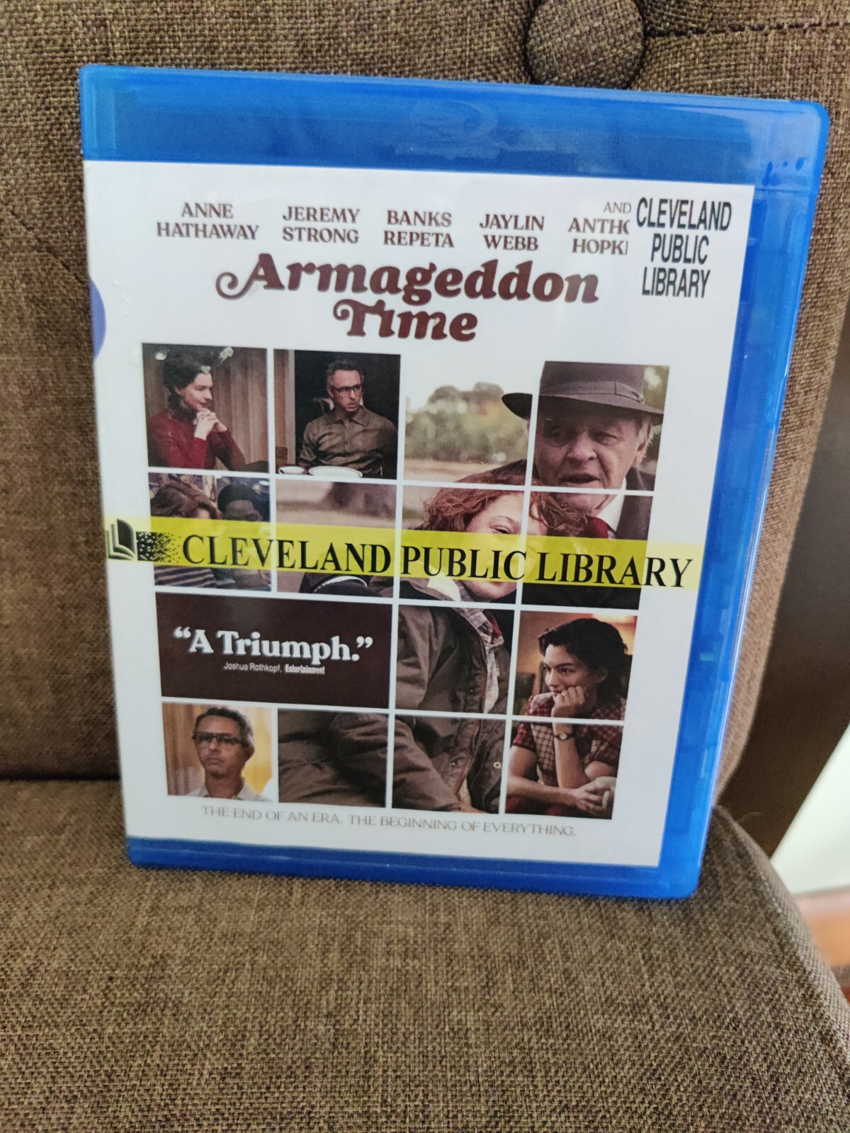 Armageddon Time (Ex. Library Blu-ray, 2022) Anne Hathaway 191329159354 ...