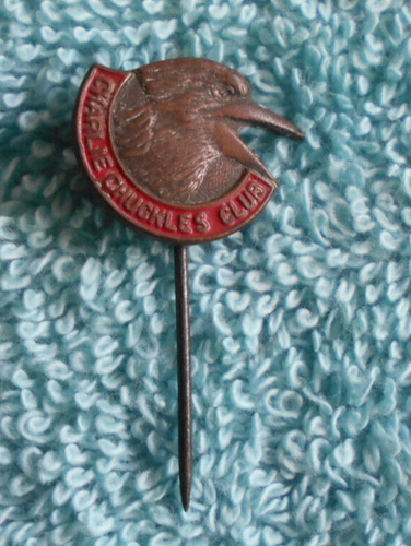 #251. CHARLIE CHUCKLERS NEWSPAPER CLUB PIN | eBay Australia