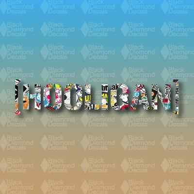 Hooligan Hoonigan Sticker Bomb Stickerbomb 8" Custom Vinyl Decal ...