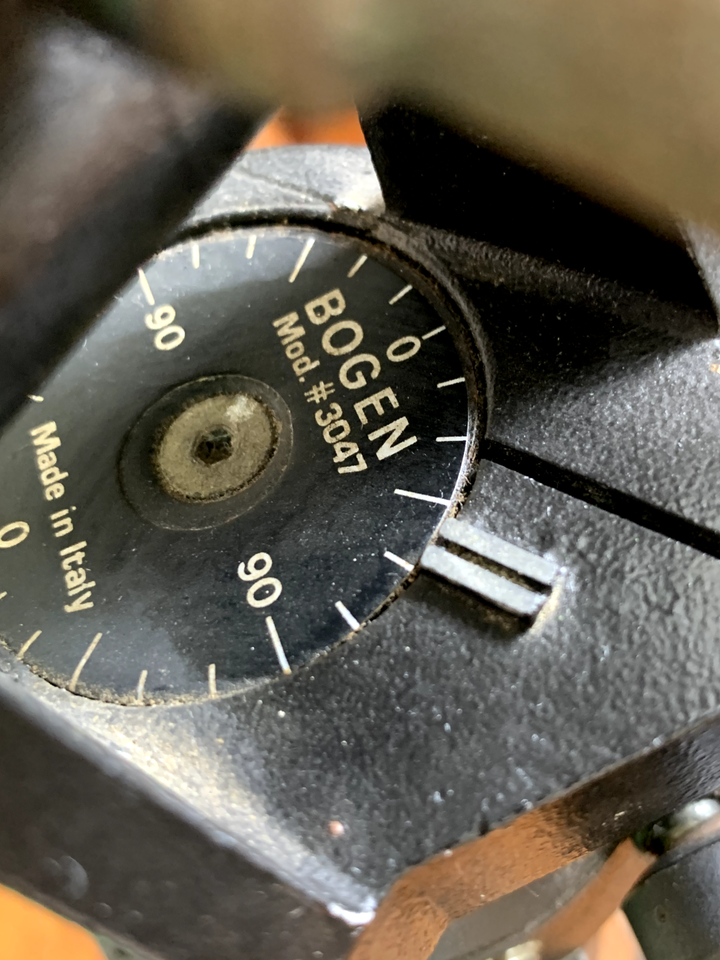 Bogen 3030/a Tripod with 3047 head Made in Italy | eBay