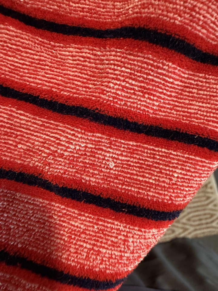 Vintage Arlene Girl Sweater Girls 10-12 Red Striped Mock Neck Pullover ...