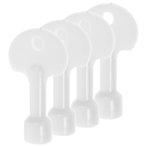 4 Pcs Trash Can Key Garbage Lock for Tool Box Bin Accessories Outdoor ...