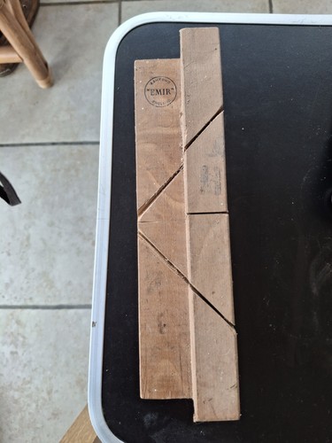 Tenon Saw Mitre Block for 45 90 Degree Angles Cutter and Stanley ...