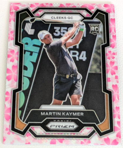 Martin Kaymer 2024 Panini Prizm LIV Golf Cherry Blossom /27 RC Rookie ...