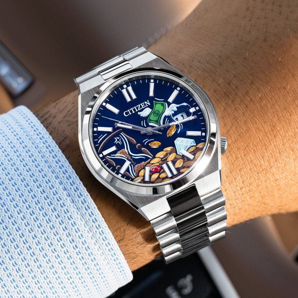 LIMITED EDITION IFL Citizen TIME IS MONEY Concept Watch (NJ0150-81L) | eBay