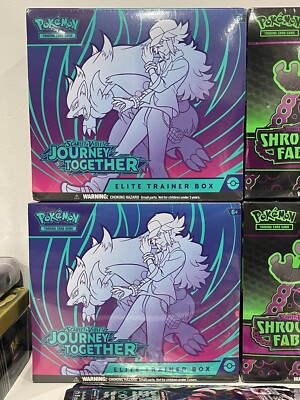 Pokémon Journey Together Elite Trainer Box ETB Brand New Sealed | eBay