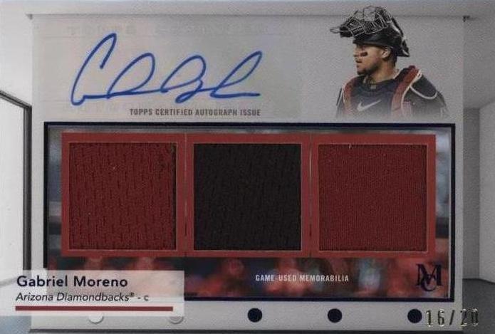 2024 Topps Museum Collection - Single-Player Signature Swatches Triple ...