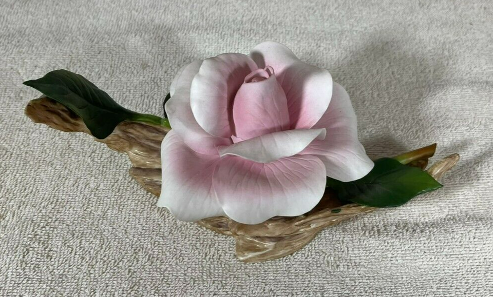 Boehm Porcelain Rose pink American Express #110 Made In England | eBay