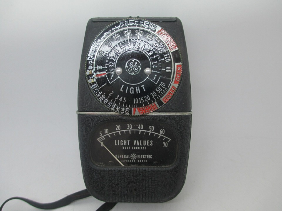 GE MODEL 8DW58Y4 SELENIUM EXPOSURE METER | eBay