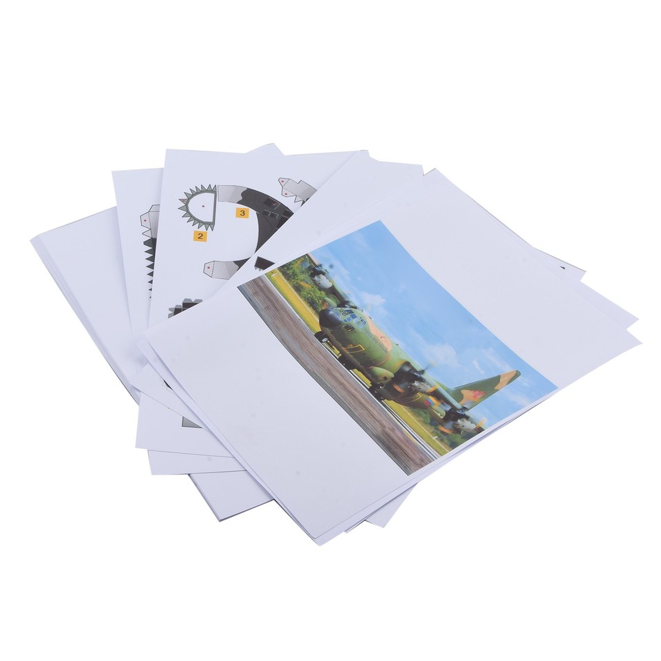 1:50 USAF C-130 Hercules Transport Aircraft DIY Unassembled 3D Paper ...