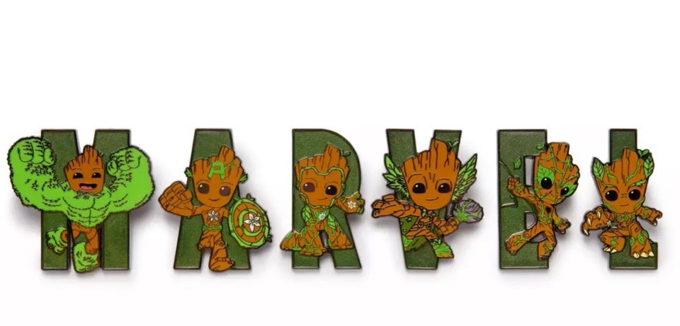 Groot – Marvel's Avengers Mystery Pin Blind Pack – 1-Pc. – Limited ...