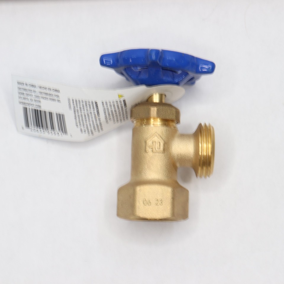Everbilt Boiler Drain Valve Brass 3/4" FPT x MHT VBD-STD-B4EB | eBay