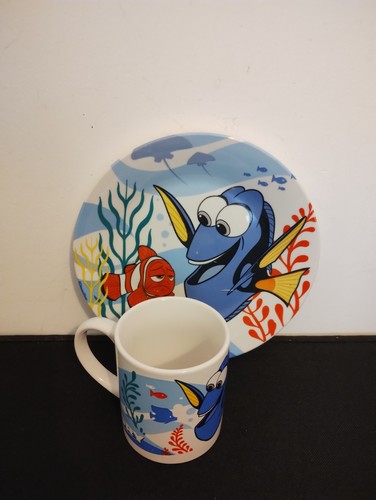 Disney Pixar Finding Dory Children 2 Piece Mug & Plate Set | eBay UK